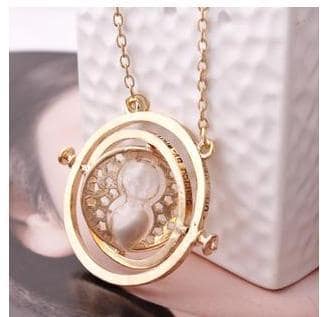 Time Turner Hourglass Necklace - Dice Druid - TTRPG Dice and Accessories
